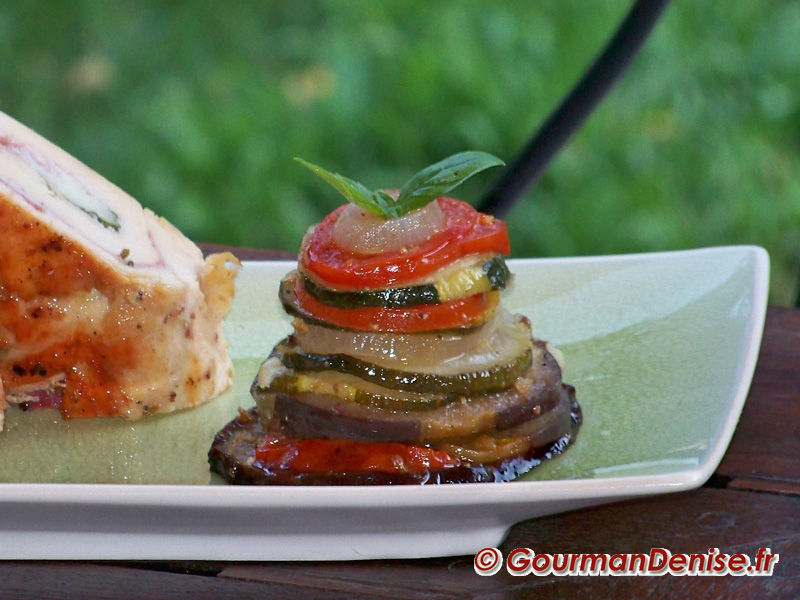 Bayaldi de légumes à la mozzarella | GourmanDenise
