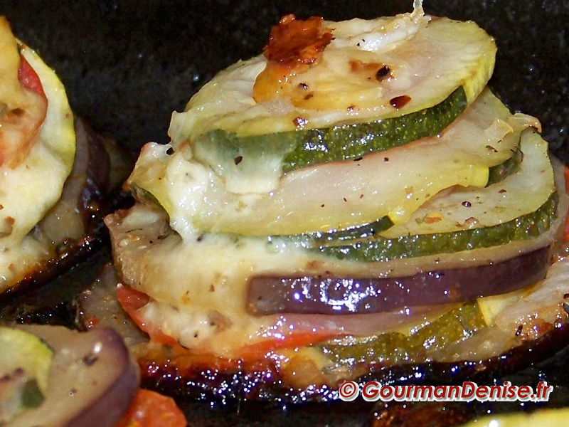 Bayaldi de légumes à la mozzarella | GourmanDenise