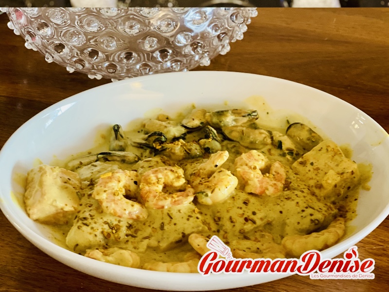 Curry de poisson