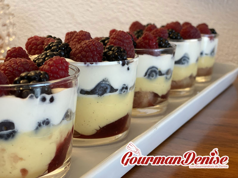 Trifle aux fruits rouges | GourmanDenise