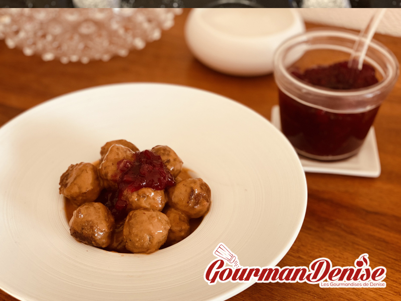 Boulettes suédoises | GourmanDenise