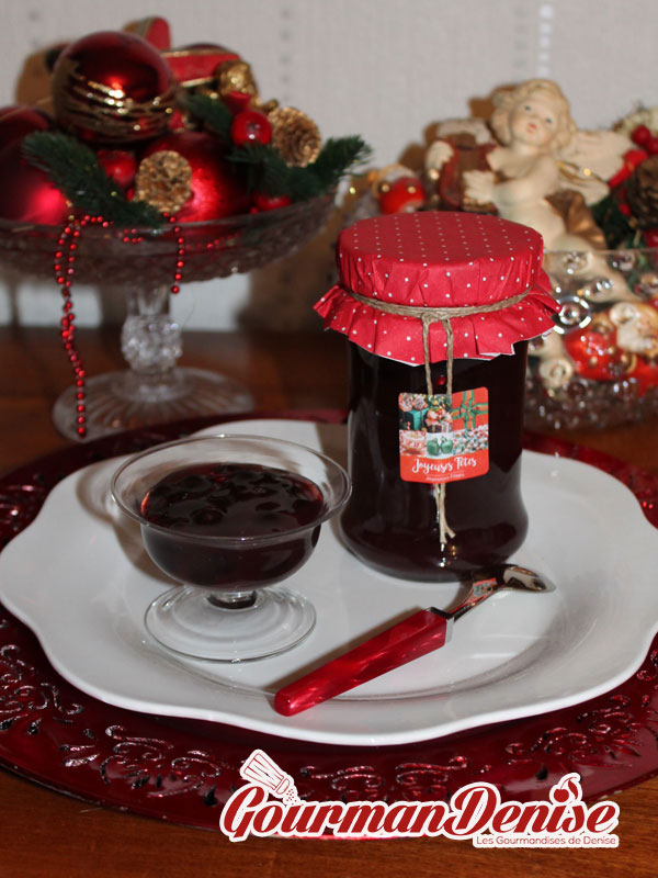 Gelée de vin au cassis et à la crème de cassis | GourmanDenise